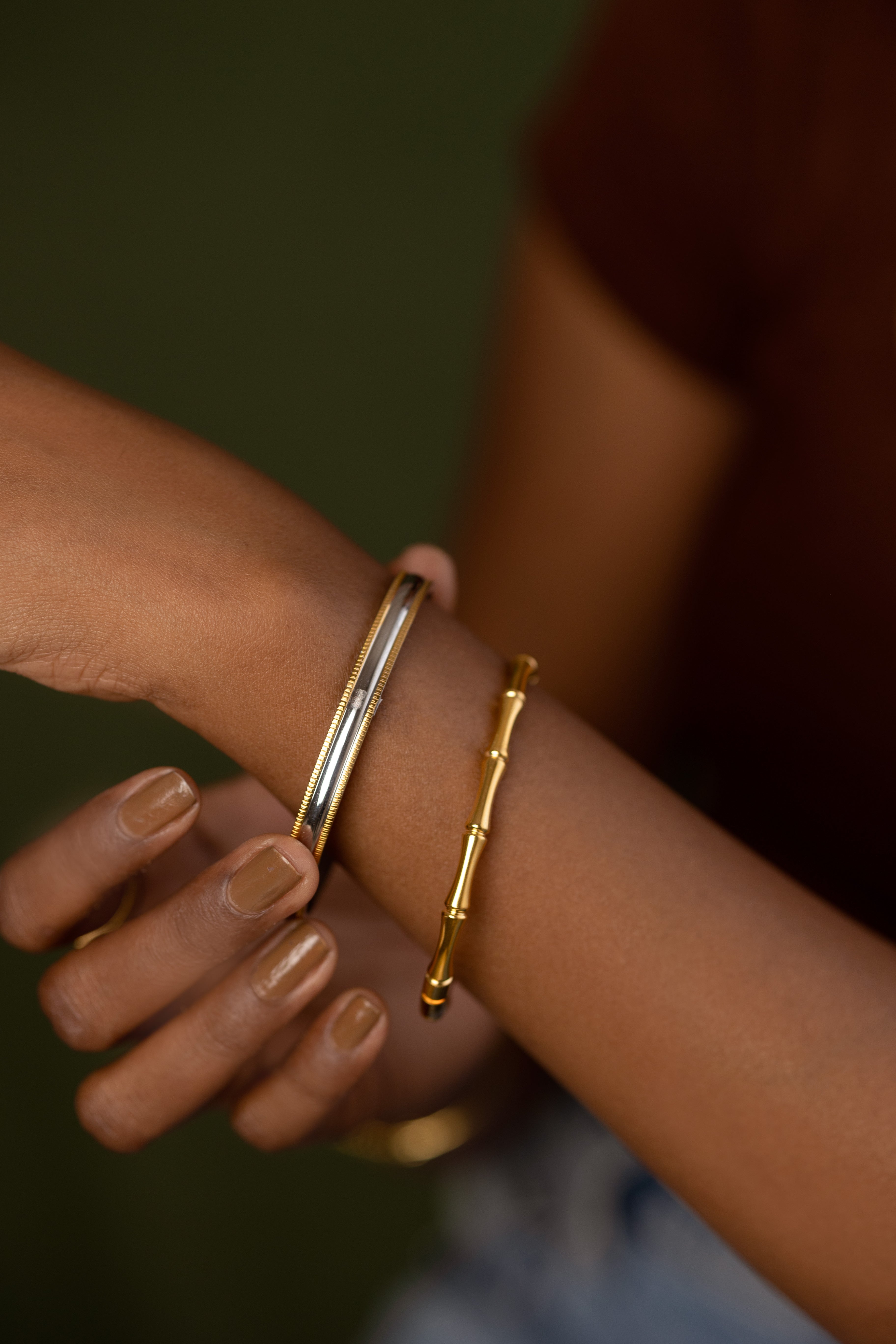 Dual Tone Bracelet – Urbanitii
